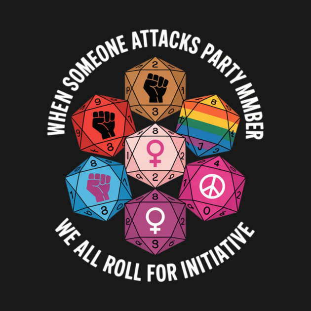 When Someone Attacks One Party Member, We All Roll For Initiative ...