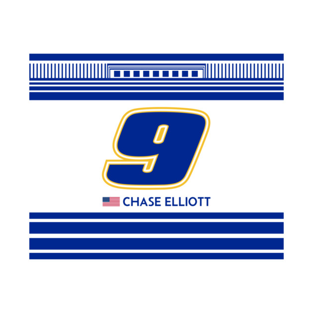 Chase Elliott #9 2026 NASCAR Graphic Design Art - Chase Elliott - T ...