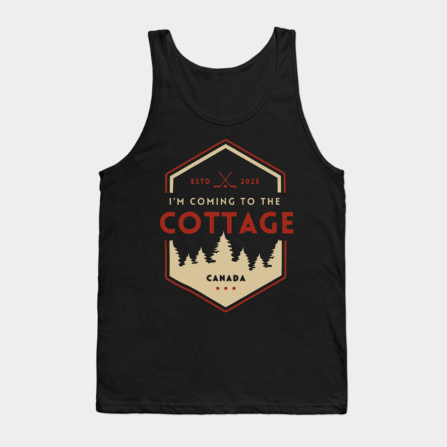 Coming to the cottage - Heated Rivalry Quotes - Cottage Hockey - Tank ...