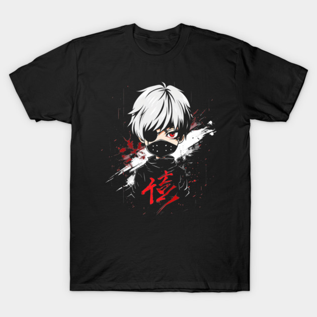 Tokyo Ghoul Ken Kaneki White Hair - Tokyo Ghoul - T-Shirt | TeePublic