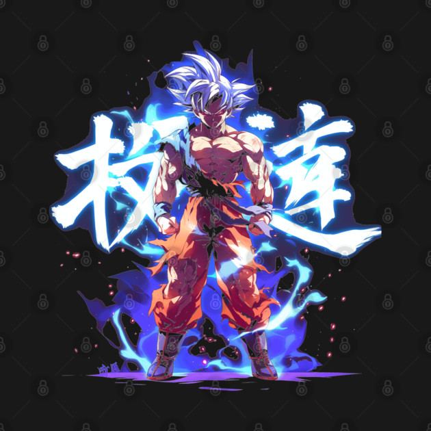 Goku Ultra Instinct Power-Up Art - Goku Ultra Instinct - T-Shirt ...