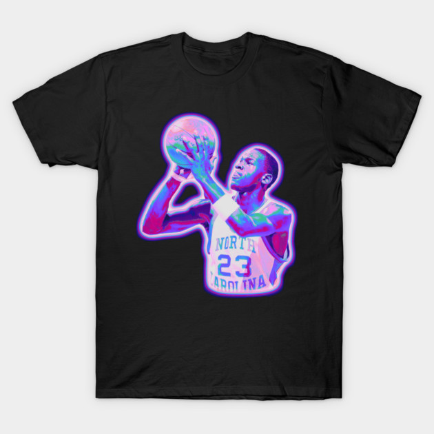 Michael Jordan North Carolina - Michael Jordan - T-Shirt | TeePublic