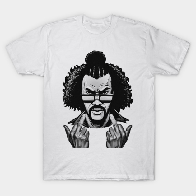 WHEN I SAY SHO NUFF MIDDLE FINGER VINTAGE - The Last Dragon - T-Shirt ...