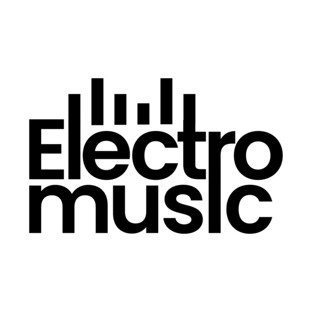 Electro music logo - Electro - T-Shirt | TeePublic