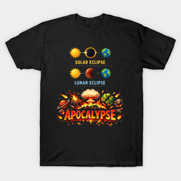 lunar eclipse 2026 - Lunar Eclipse 2026 - T-Shirt | TeePublic