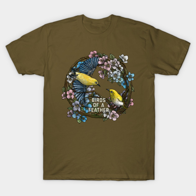 Birds Of A Feather Trans - Transgender - T-Shirt | TeePublic