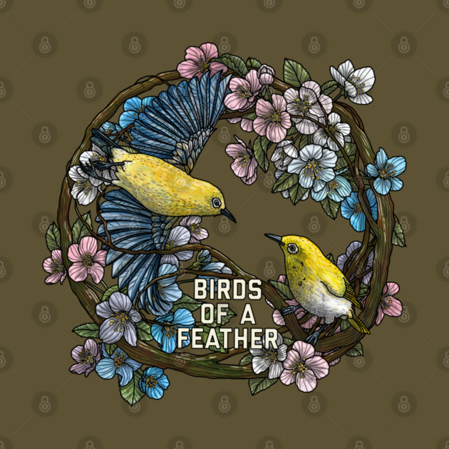 Birds Of A Feather Trans - Transgender - T-Shirt | TeePublic