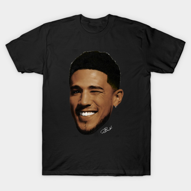 Devin Booker Big Face - Devin Booker - T-Shirt | TeePublic