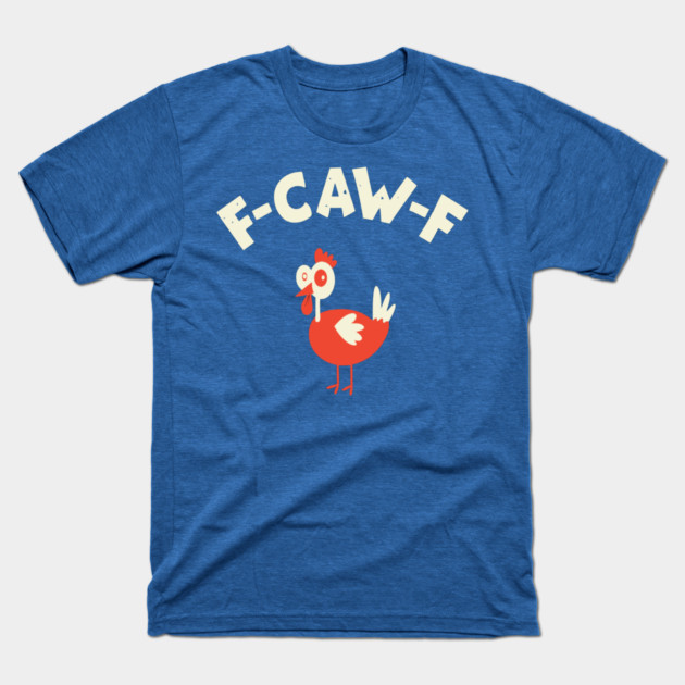 F caw F - funny cartoon turkey design - F Caw F Funny Cartoon Turkey ...