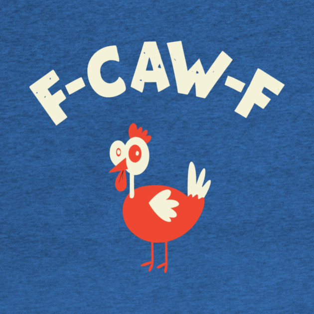 F caw F - funny cartoon turkey design - F Caw F Funny Cartoon Turkey ...