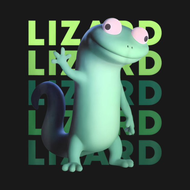 Lizard Lizard Lizard - Lizard Repeating Pattern - T-Shirt | TeePublic