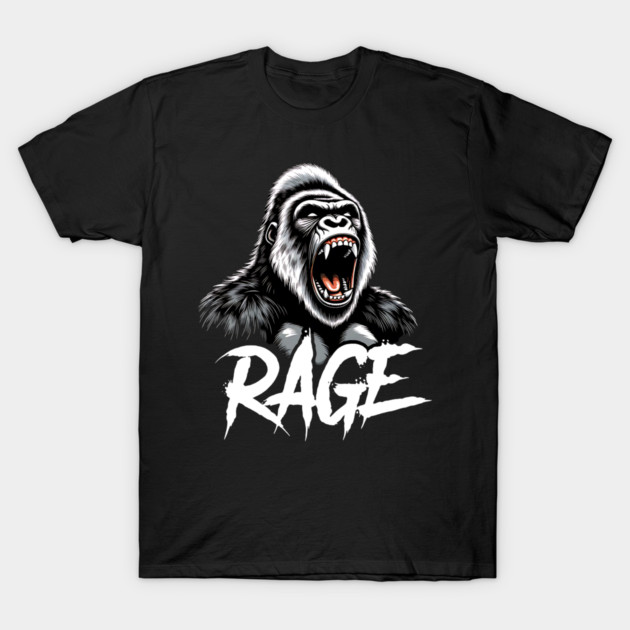 Primal Rage – Roaring Gorilla Power Force - Roaring Gorilla - T-Shirt ...