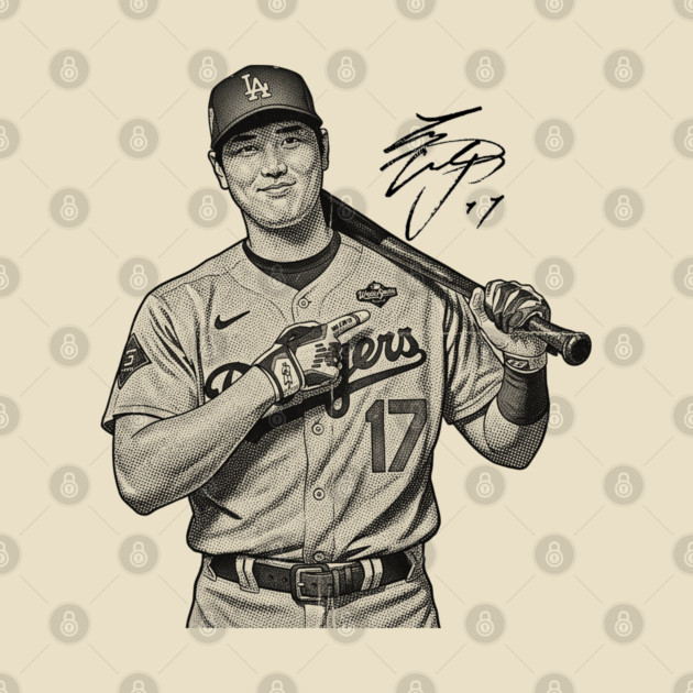 shohei ohtani mVP 90s white vintage black - Shohei Ohtani - T-Shirt ...