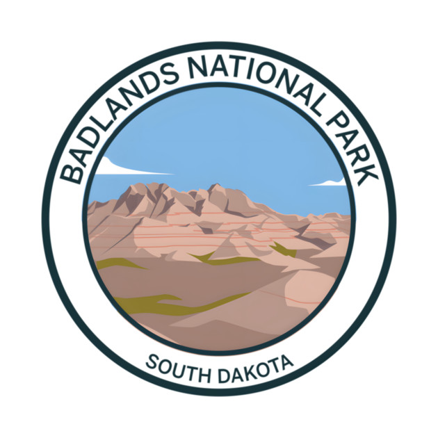 Badlands National Park - Badlands National Park - T-Shirt | TeePublic