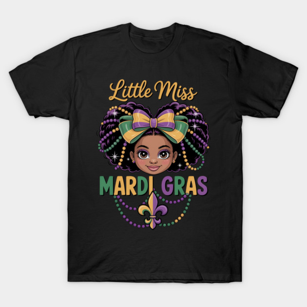 New Orleans Little Miss Mardi Gras Messy Bun - New Orleans Little Miss ...