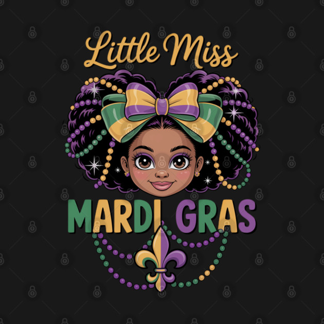 New Orleans Little Miss Mardi Gras Messy Bun - New Orleans Little Miss ...