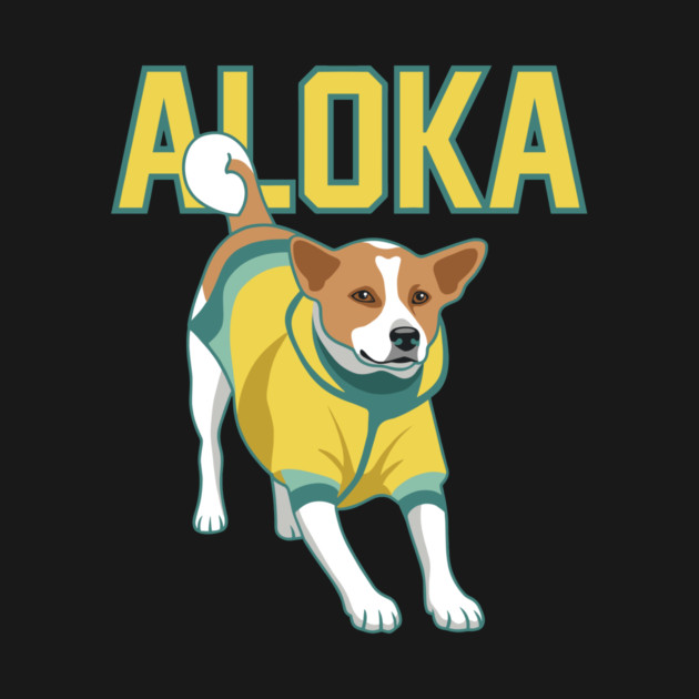 Aloka The Peace Dog - Aloka The Peace Dog - T-Shirt | TeePublic