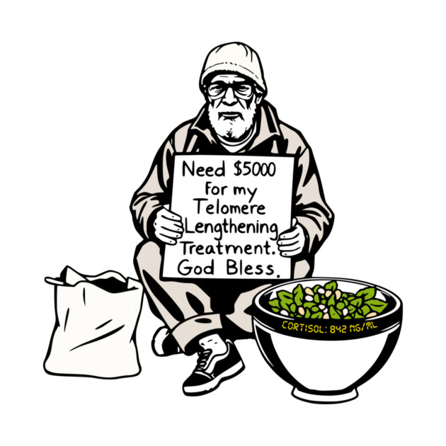 Tech Optimization Meets Homelessness Satire - Social Satire - T-Shirt ...