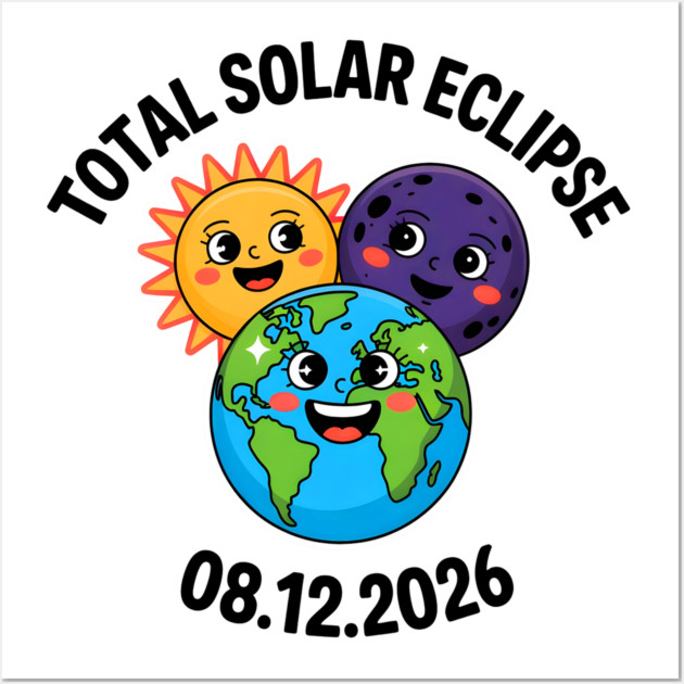 Total Solar Eclipse 2026 For Astronomy Lovers - Eclipse 2026 - Posters ...
