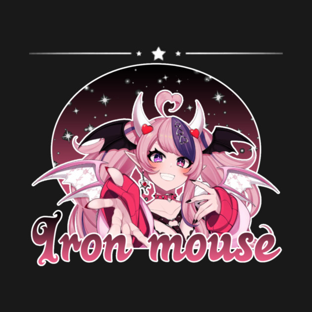 Iron Mouse - Vtuber - T-Shirt | TeePublic