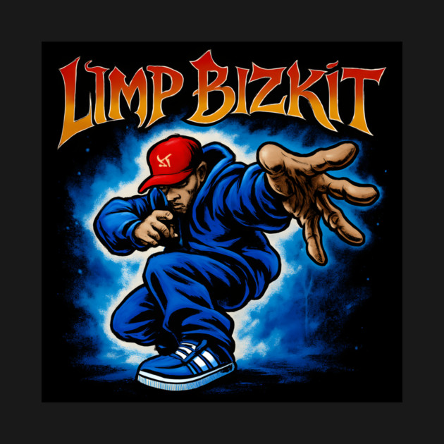 Dynamic Limp Bizkit Pose With Bold - Limp Bizkit Image - T-Shirt ...