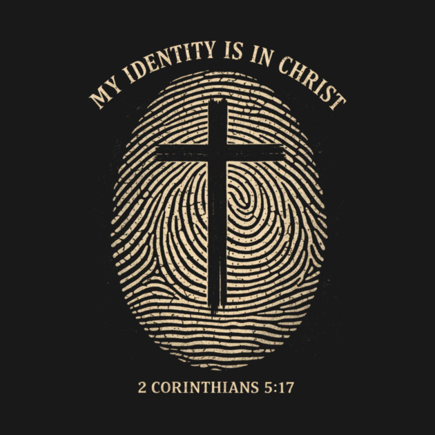 Fingerprint Cross Christian Identity Design - Faith Based Fingerprint ...