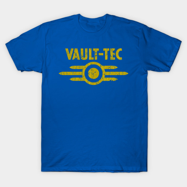 Vintage // Vault-Tec - Fallout - T-Shirt | TeePublic