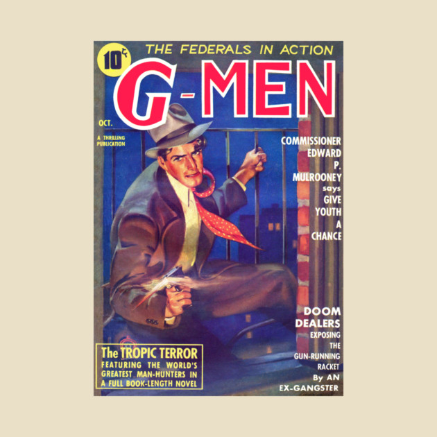 G-Men - Pulp Magazine - T-Shirt | TeePublic
