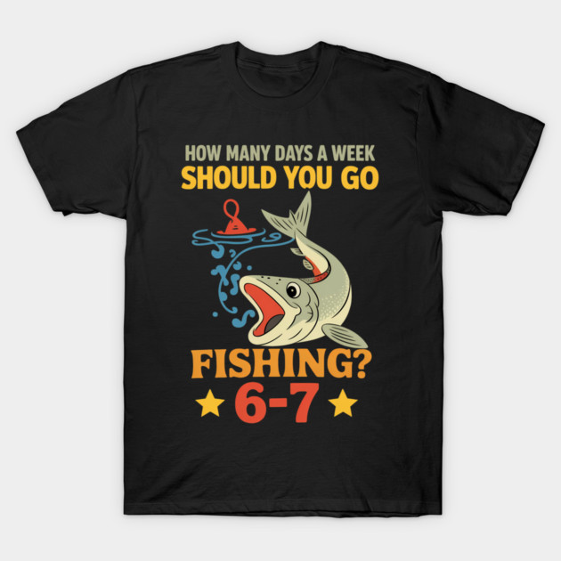 How Many Days A Week Should You Go Fishing 6 7 Funny Meme 67 - Funny ...