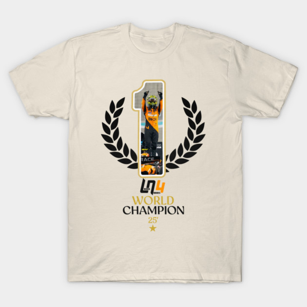 F1 2025 World Champion Lando Norris Formula Gift - Racing Car - T-Shirt ...