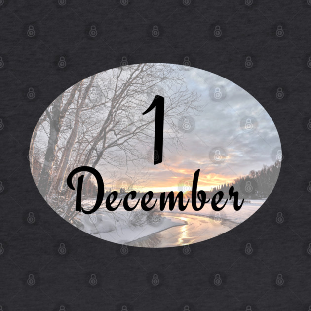 December 1 – Special Dates, Quiet Winter Scenery - Date December 1 - T ...