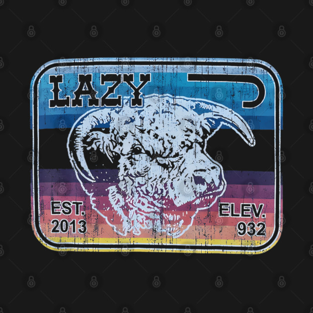 Lazy J Ranch-Serape Elevation 932 - Custom Ranch Wear - T-Shirt | TeePublic