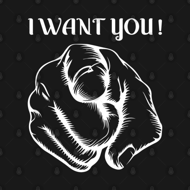 I Want You Meme - Funny - T-Shirt | TeePublic