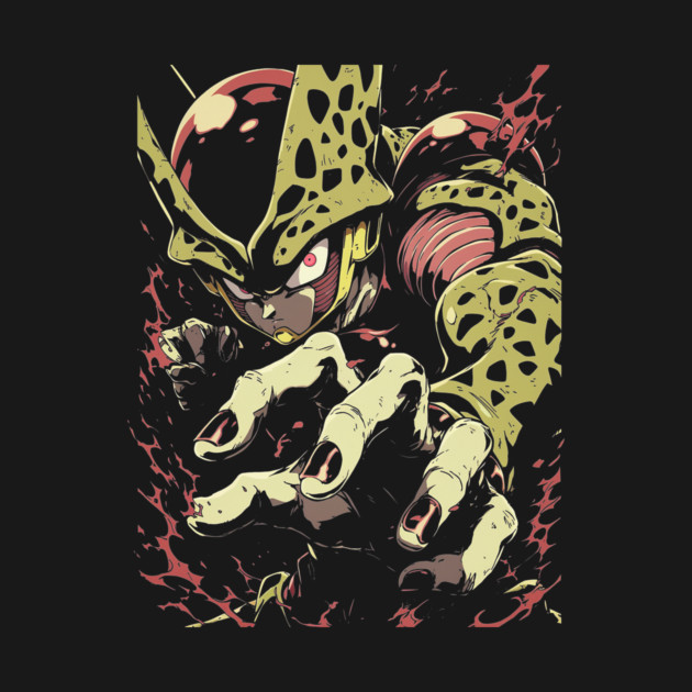Dragon Ball Z Perfect Cell Unleashed - Perfect Cell - T-Shirt | TeePublic