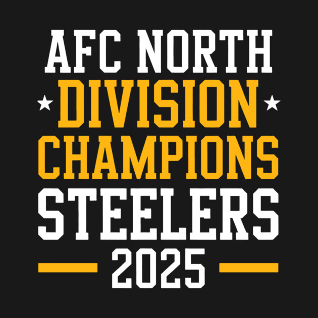 steelers afc north division champions 2025 - Steelers Afc North ...