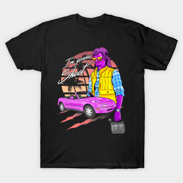 Macgruber Synthwave - Macgruber Synthwave - T-Shirt | TeePublic