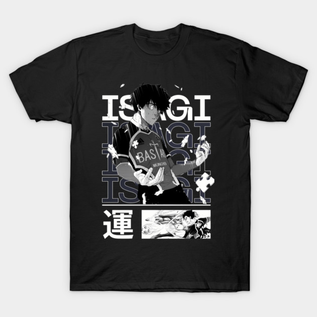 Isagi Yoichi Awaken Art - Custom Fan Art - T-Shirt | TeePublic