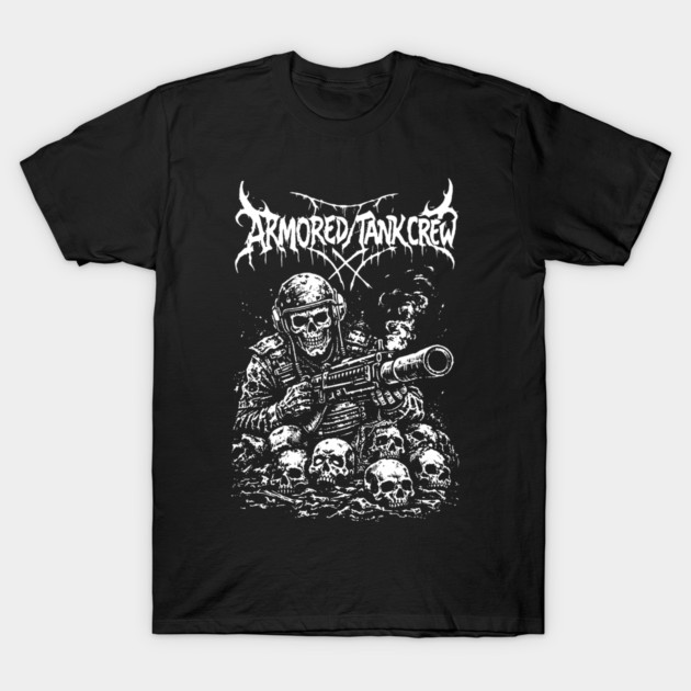 Armored Tank Crew – Death From Armor - Armored Division - T-Shirt ...