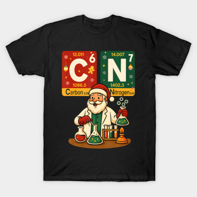Science Carbon Nitrogen Six Seven 6 7 - Science Christmas Meme - T ...