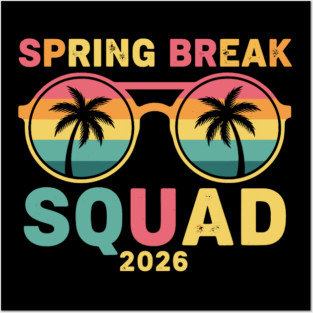 Aesthetic Spring Break 2026 Family Vaca Posters and Art Prints for Sale ...