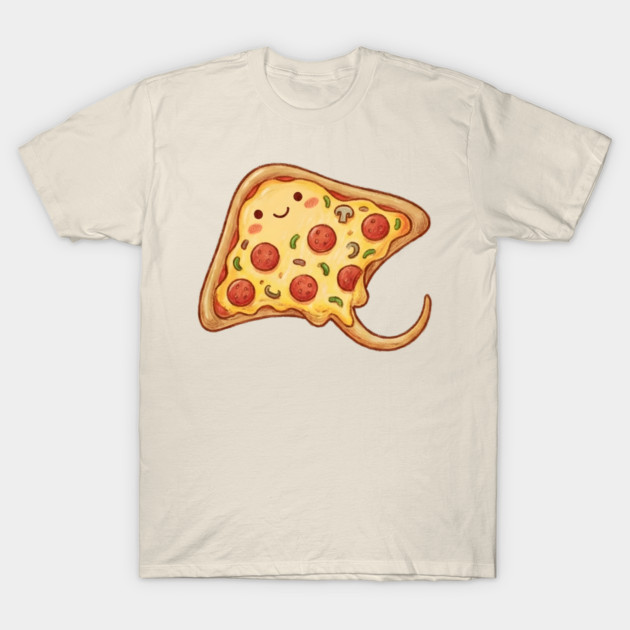 Pizza Stingray Drawing - Pizza Stingray Drawing - T-Shirt | TeePublic