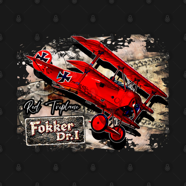 Fokker Dr.I Triplane Iconic WWI German Fighter Aircraft - Fokker Dri ...