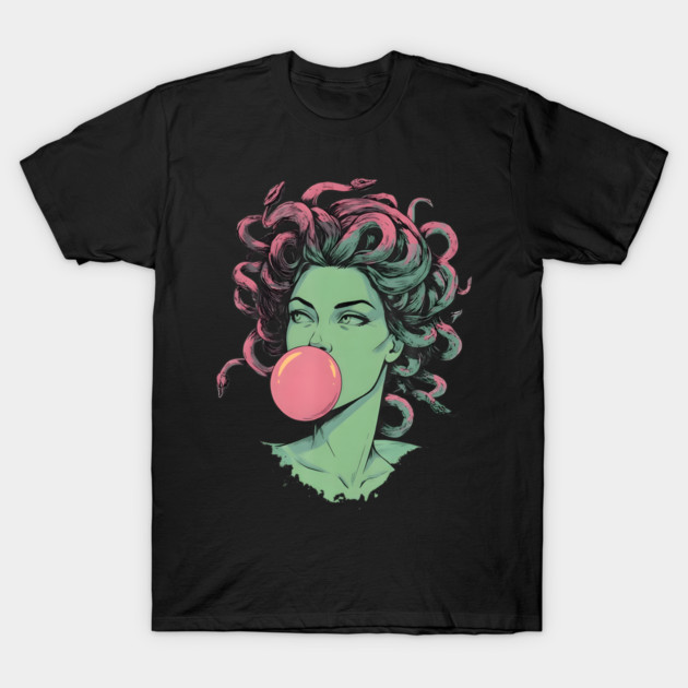 Medusa Bubblegum Mythological Snake Hair Goddess - Medusa Feminist ...