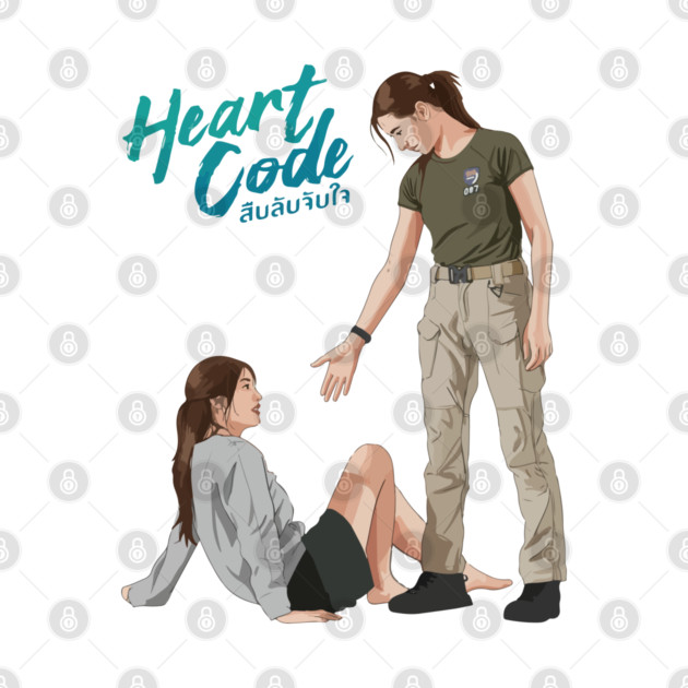 Heart Code Series: New Thai GL Drama - Heart Code - T-Shirt | TeePublic