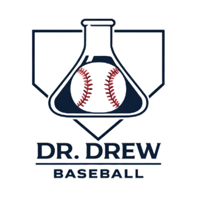 Dr Drew Baseball - flask and home logo (front and back) - Baseball - T ...