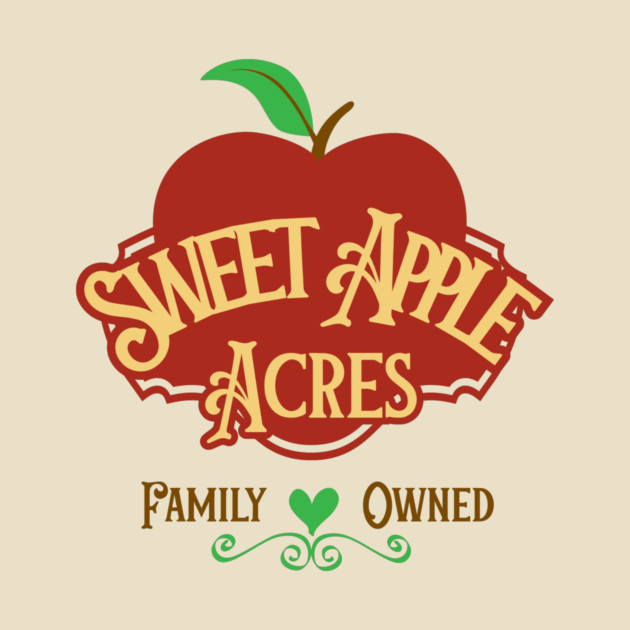 Sweet Apple Acres Logo - My Little Pony - T-Shirt | TeePublic