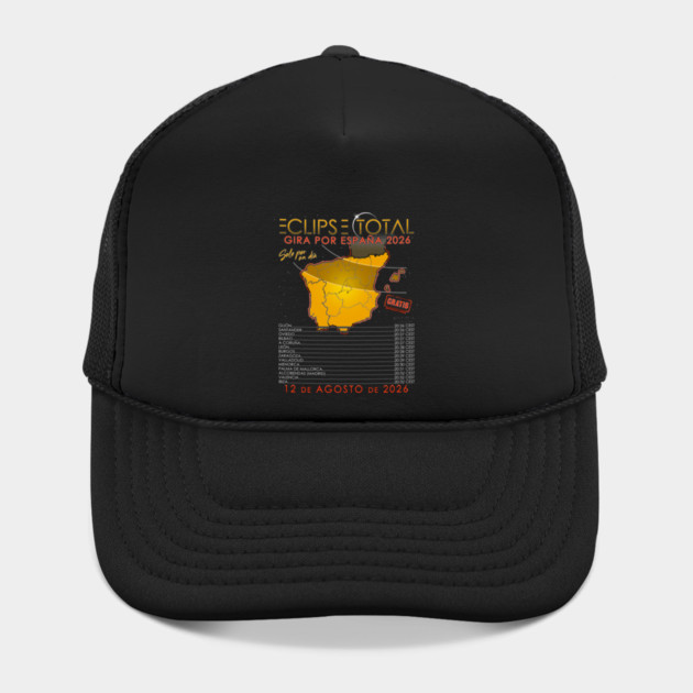 Eclipse Total 2026 - 12 de Agosto de 2026 - Eclipse 2026 - Hat | TeePublic
