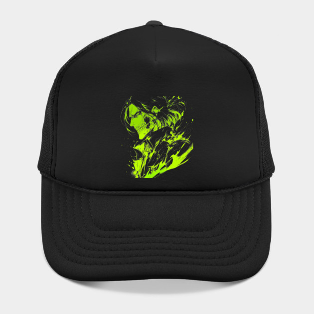 Eren Yeager Titan Form Fan Art - Eren Yeager - Hat | TeePublic