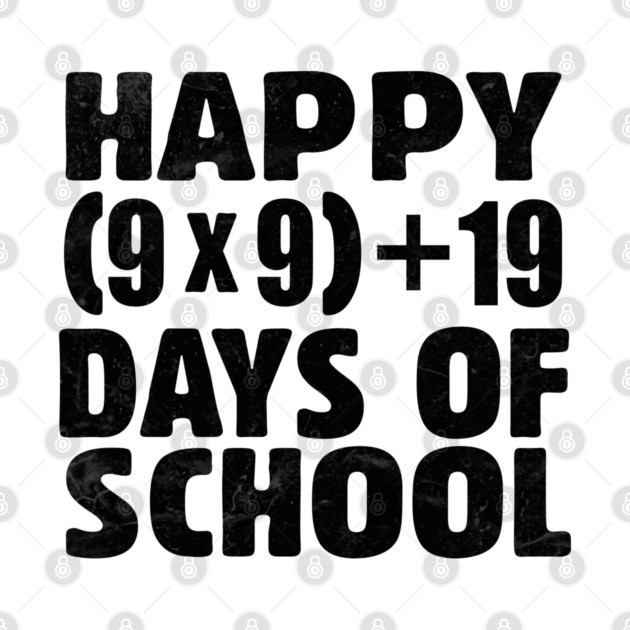 Happy 100 Days School Math Equation 100th Day of School Kids - Happy ...