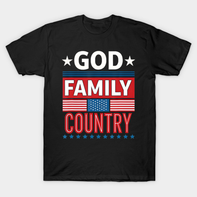 God Family Country Conservative Faith American Pride Usa - American ...